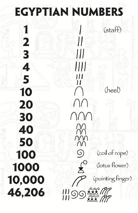 Egyptian Numbersi Actually Had To Take These In Liberal Arts Math