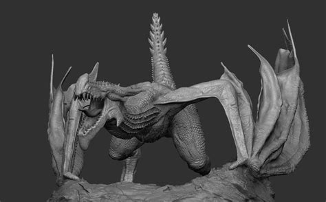 Cameron Macrae Zbrush Dragon Sculpt