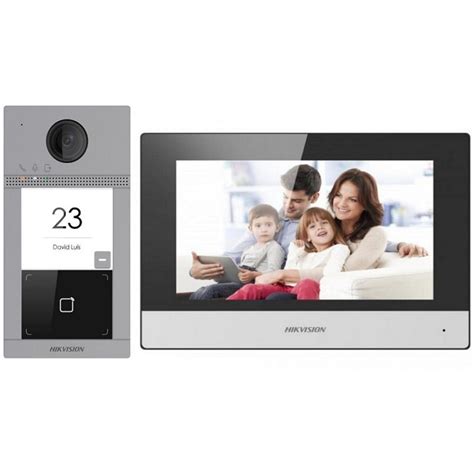 Hikvision Ds Kis604 P Ip Video Intercom Kit • Officemoto Online Shop