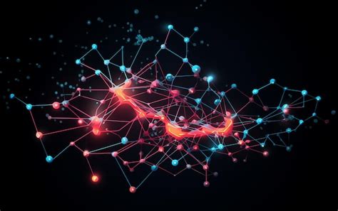 premium photo artificial intelligence and neural networks background
