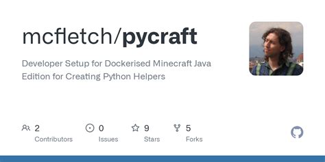 GitHub Mcfletch Pycraft Developer Setup For Dockerised Minecraft