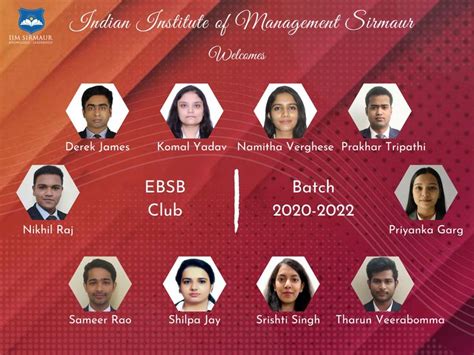 Ebsb Club College Poster Indian Institutes Of Management Club