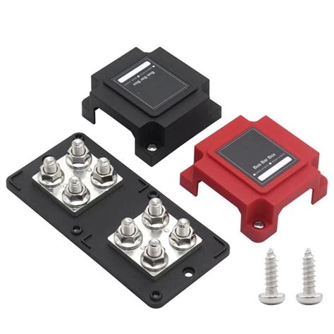 Heavy Duty 400a Busbar Power Distribution Block For Marine And Automotive £52 49 Picclick Uk
