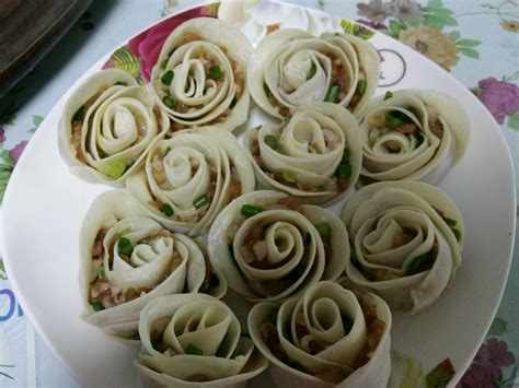 鲜花面皮饺子 鲜花饺子皮 锋味鲜花饺子 大山谷图库