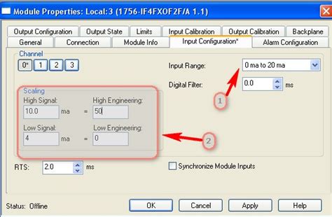 analog input scaling allen bradley rockwell automation