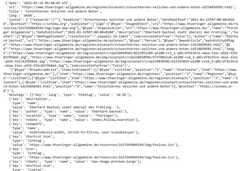 Json How To Extract A Series Of Data Based On Specific Keys That