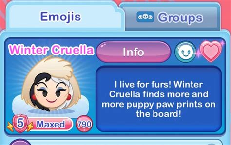 what emoji did you misjudge its power mine has to be winter cruella