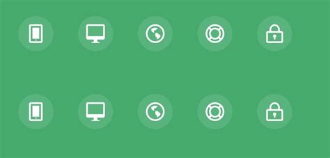 Icon Mouse Over Effects Simple Icon Web Design Icon