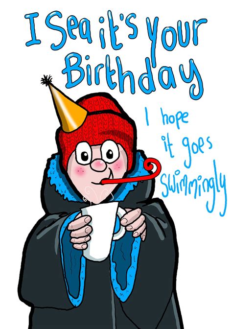 Hope Your Birthday Goes Swimmingly Palpack