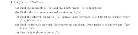 [calculus] What Does This Problem Mean By Consider Where F Is Undefined For F X I Dont See