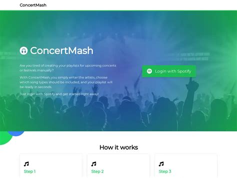 Concertmash Awesome Sveltekit