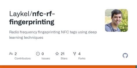 Github Laykel Nfc Rf Fingerprinting Radio Frequency Fingeprinting Nfc Tags Using Deep