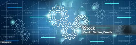 Data Processing Information Computing Vector Concept Stock Illustration Download Image Now