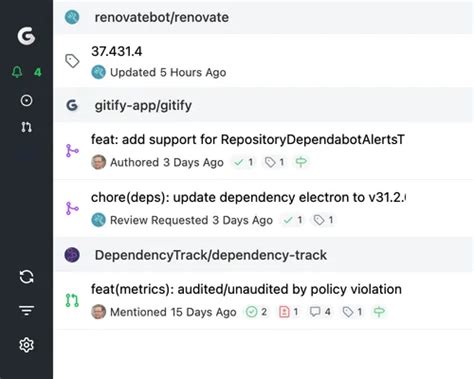 Github Notifications On Your Menu Bar Gitify