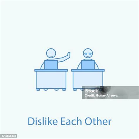 하지 작업 동료를 사랑 하 2 선 아이콘 색깔 간단한 색된 요소 그림입니다 동료 및 비즈니스 파트너 세트에서 개요 기호 디자인