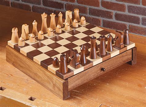 Chess Board Woodworking Project Woodsmith Plans