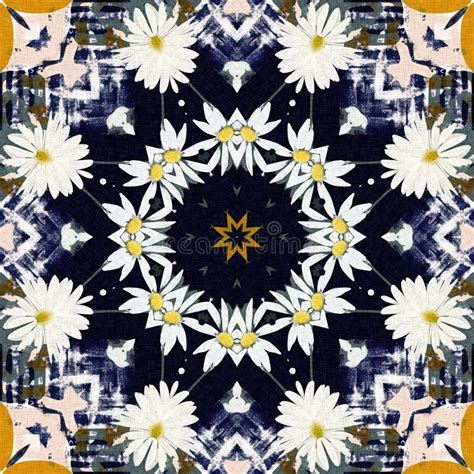 Modern Patchwork Grid Pattern With Fabric Effect Design Seamless