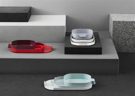 Simon Legald Designs Stackable Melamine Trays For Normann Copenhagen
