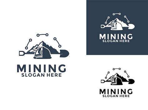 Mining Logo Creation Design Images Free Download On Freepik