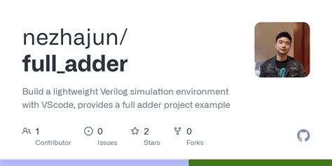 Github Nezhajunfulladder Build A Lightweight Verilog Simulation Environment With Vscode