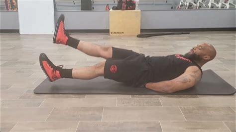 Flutter Kicks For Abs Youtube