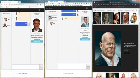 Aspnet Core Mvc And Signalr Chat Youtube