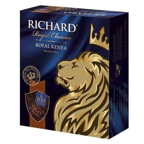 Чай черный Ричард Кения 100 пакетов купить по цене 924 руб.