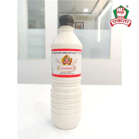 Cloudifier Clouding Agent For Soft Drink And Juice Packaging Size 500 Ml And 1 Litre Liquid At