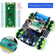 WD Mecanum Robot For Raspberry Pi Pico Pi Pico Included Keyestudio KS