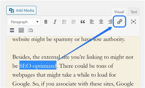 How To Add Nofollow Links In Wordpress