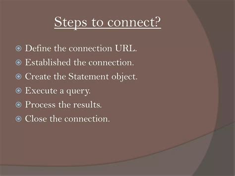 Jdbc Java Database Connectivity Ppsx