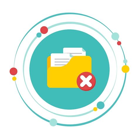 Premium Vector Delete File Folder Graphic Icon Vector Illustration