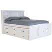 Discovery World Furniture Twin Bed With Bookcase Headboard Storage