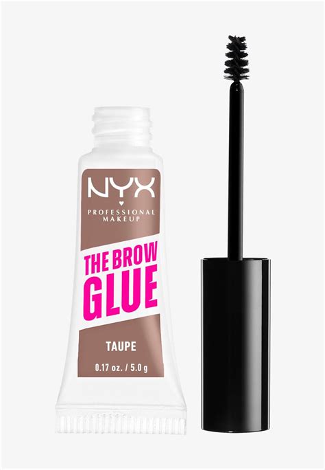 Nyx Professional Makeup The Brow Glue Instant Styler Øjenbrynsgel Taupe Blond Sort Zalando Dk