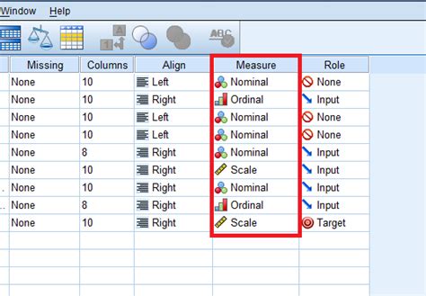 Jenis Data Pada Kolom Measure Spss
