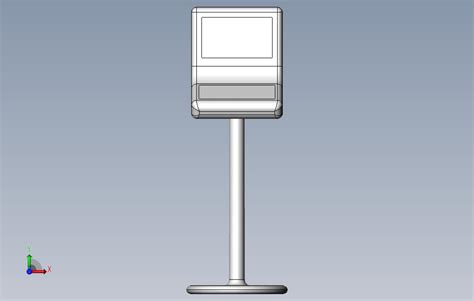 机器操作面板 Solidworks 2015 模型图纸免费下载 懒石网