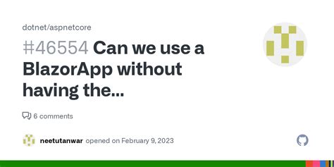 Can We Use A Blazorapp Without Having The Framework Blazor Server Js Reference Added Issue