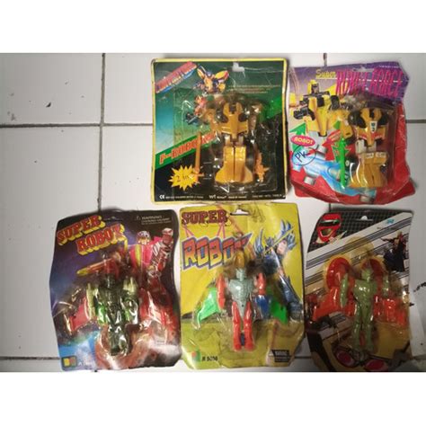 Jual Robot Jadul Formula One Dan Robot Transformers Thunder Wing Bootleg Kw Kab Sleman