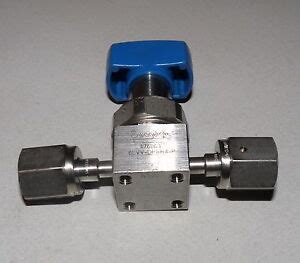 SWAGELOK 6LVV DPFR4 P 316L VIM VAR UHP DIAPHRAGM SEALED VALVE 1 4 VCR FEMALE EBay