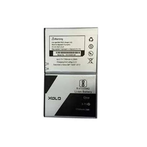 Xolo Mobile Lithium Ion Battery Voltage 3 7 V At 120 Piece In Surat ID 20074411591