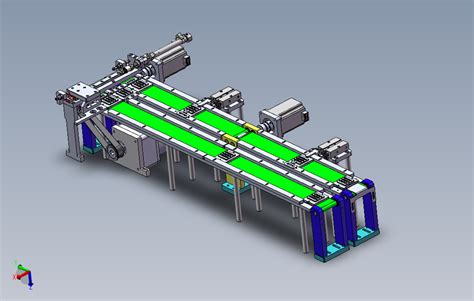 回形传送线sw20可编辑 SOLIDWORKS 2017 模型图纸下载 懒石网