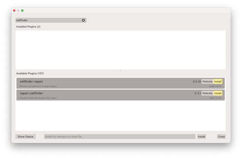two cell finder plugins in napari · issue 36 · brainglobe cellfinder