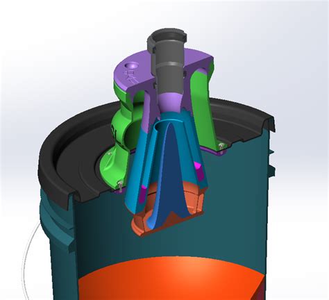 Slst Two Stage Cyclone Separator 01 Rudi By Slst Download Free Stl Model