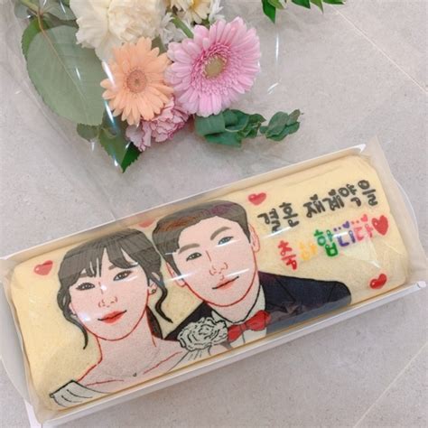 [미밀케이크] 결혼기념일 케이크 추천 결혼기념일 문구 캐리커쳐 케이크 맛집 내돈내산 후기🎂 네이버 블로그