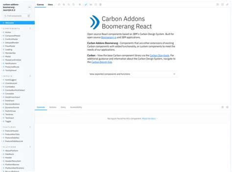 Carbon Addons Boomerang React By Boomerang Io A React Template