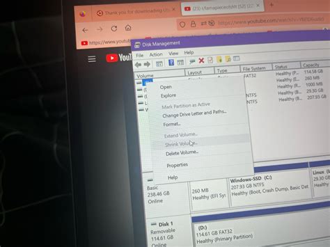 Dont Have The Option To Shrink Drive Help Rwindowshelp