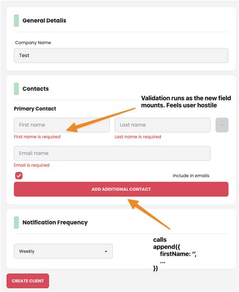 Support Not Running Validation When Appending To Usefieldarray · Issue