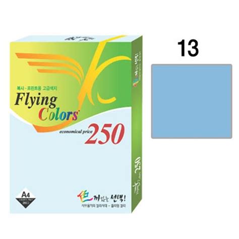 플라잉컬러 Nc311722ddd A4컬러용지 바다색80g 250매 홈플러스 택배배송