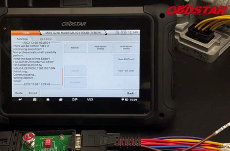 Obdstar Dc706 Bench Clone Guzzi Miu G4 Motorcycle Ecm 10 Ecu Programmer Tech Support Blog