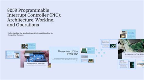 8259 Programmable Interrupt Controller Pic Architecture Working And Operations By Sanyam